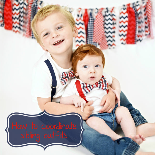 How to Coordinate Sibling Outfits (7 ways!) - Cuddle Sleep Dream