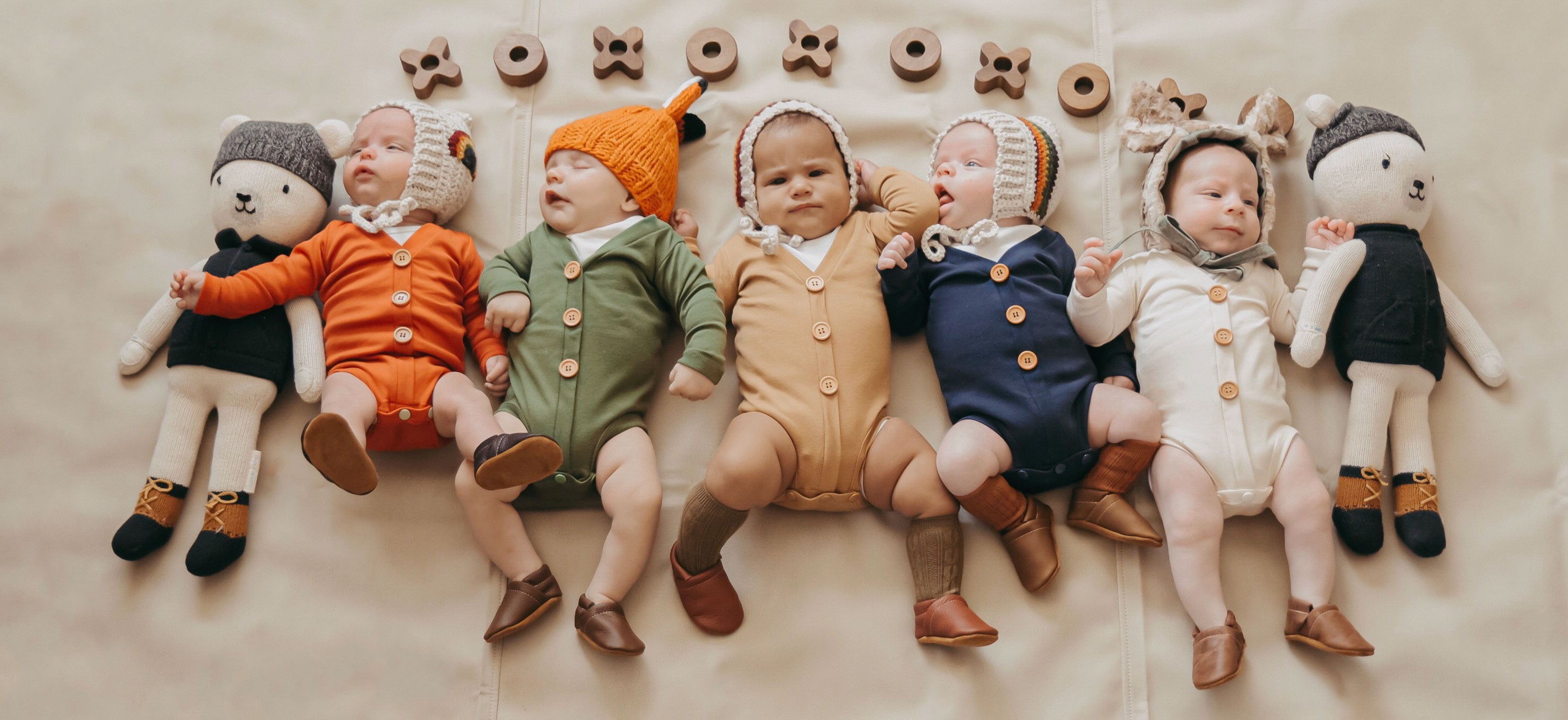 Cream & Sand Easter Outfit for Baby Boy - Cuddle Sleep Dream