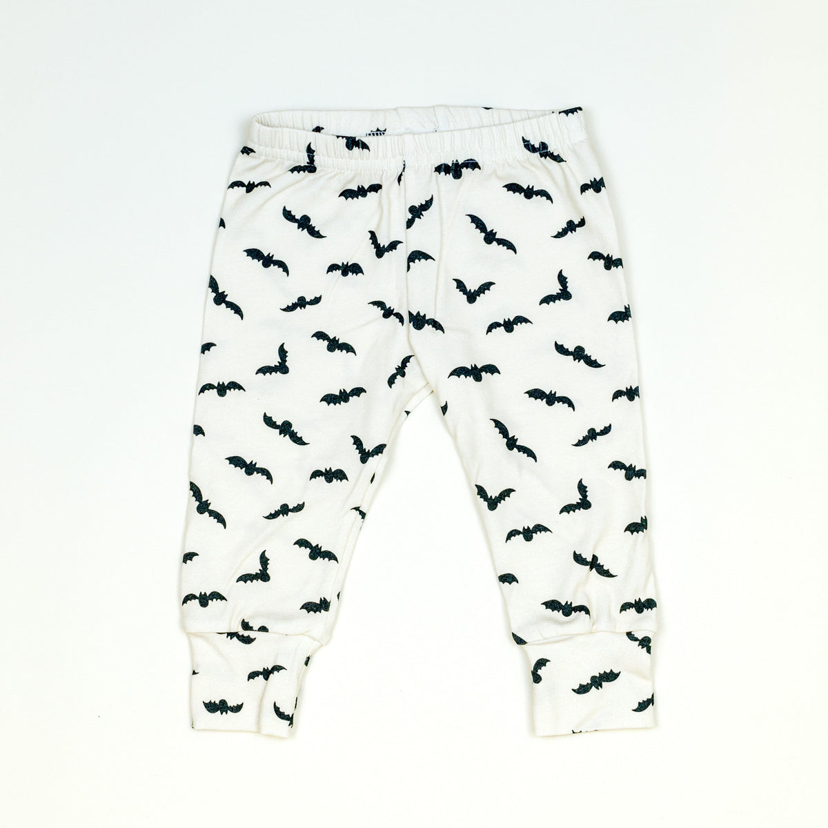 Bats on Ivory Slim Joggers - Cuddle Sleep Dream