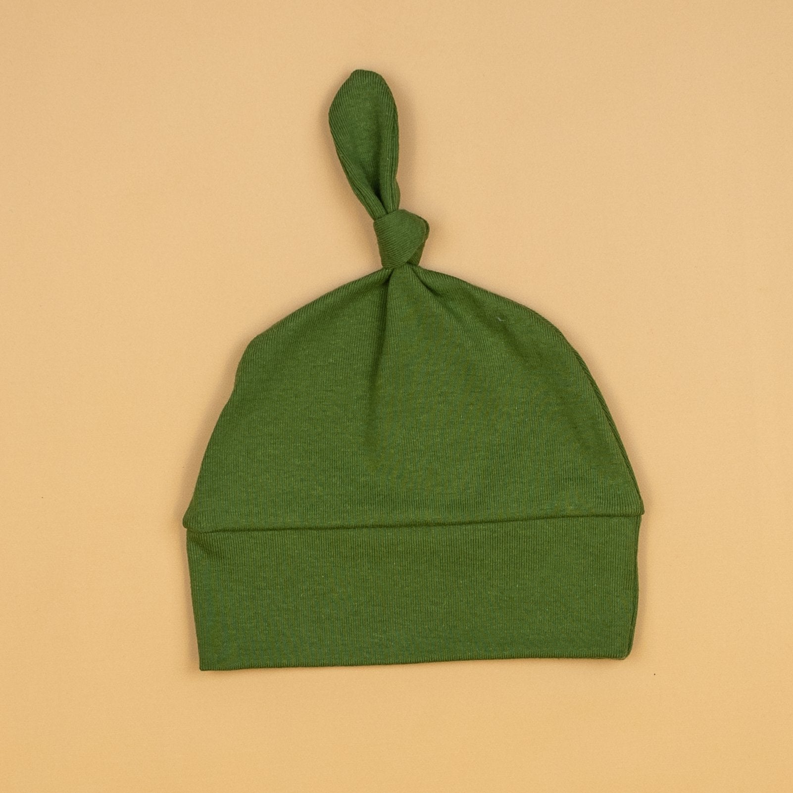 Olive Green Knot Hat - Cuddle Sleep Dream