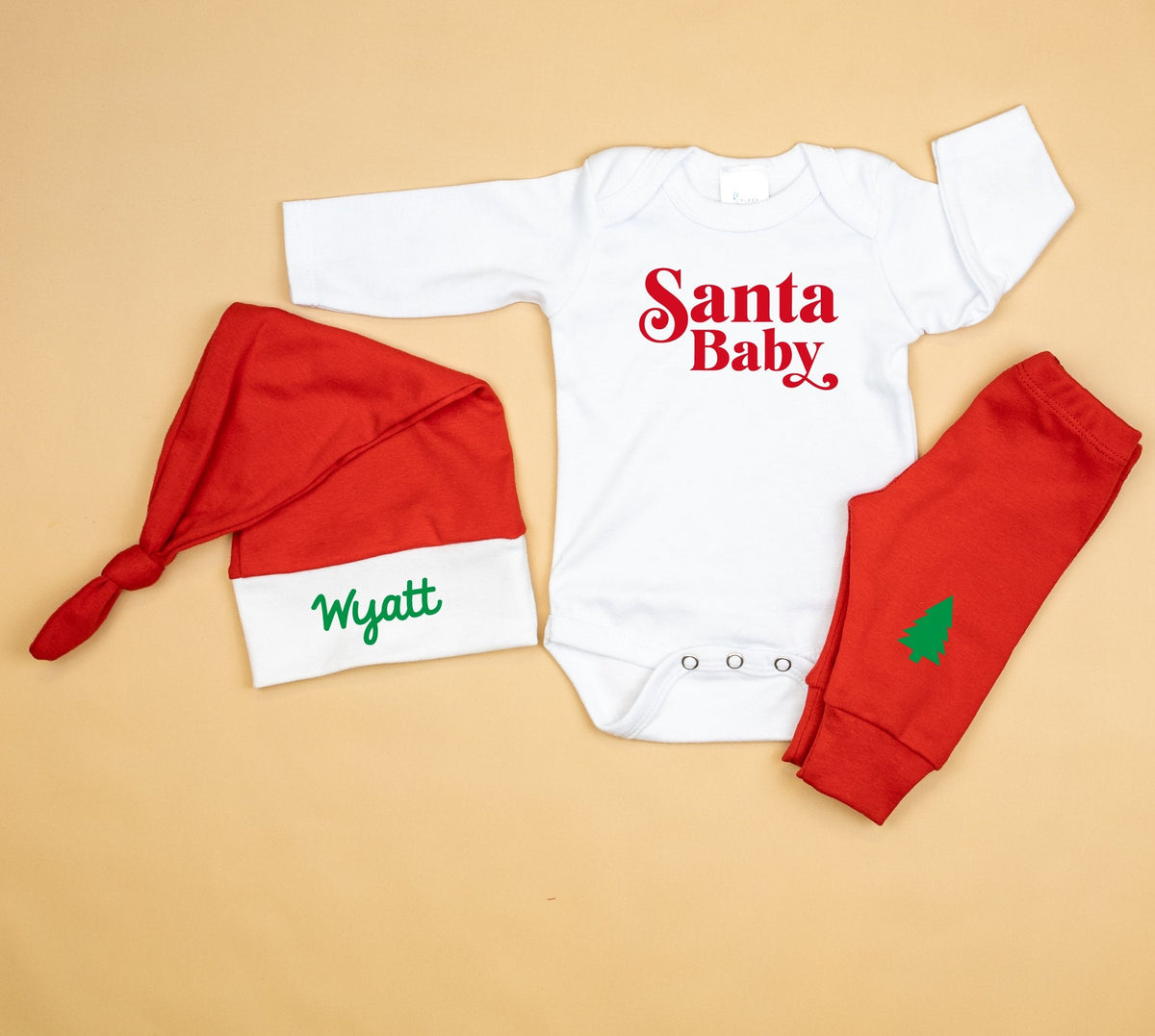 Santa Baby Onesie - Cuddle Sleep Dream